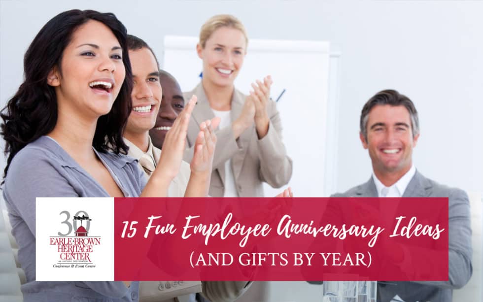 15 Fun Employee Anniversary Ideas (And Gifts By Year)